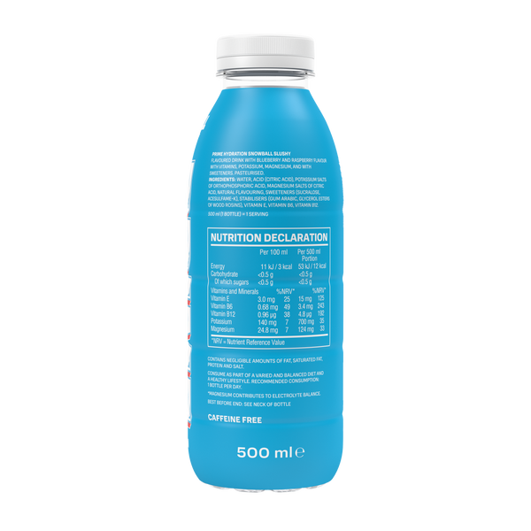 Hydration - Snowball Slushy - PRIME