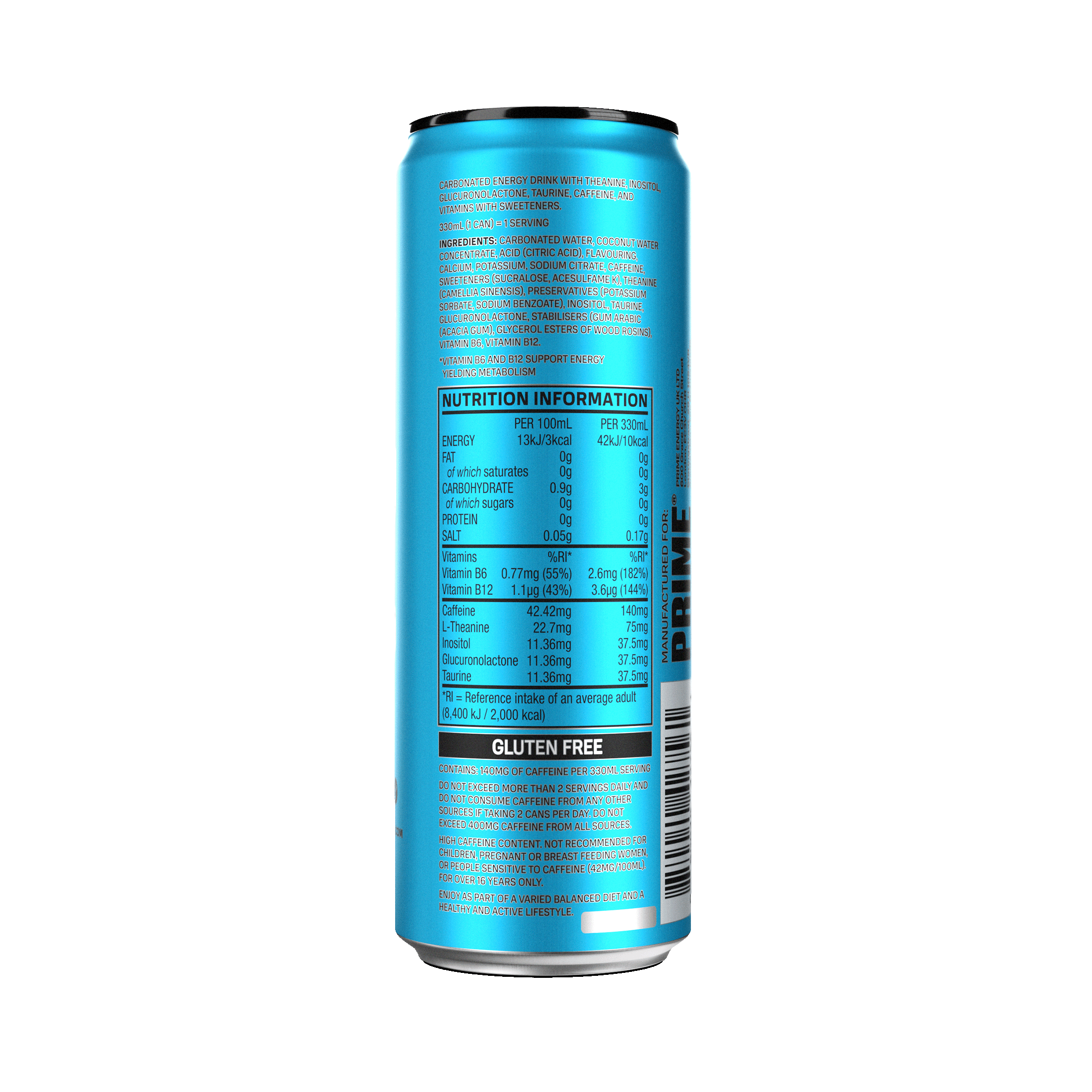 Blue Raspberry Energy - PRIME