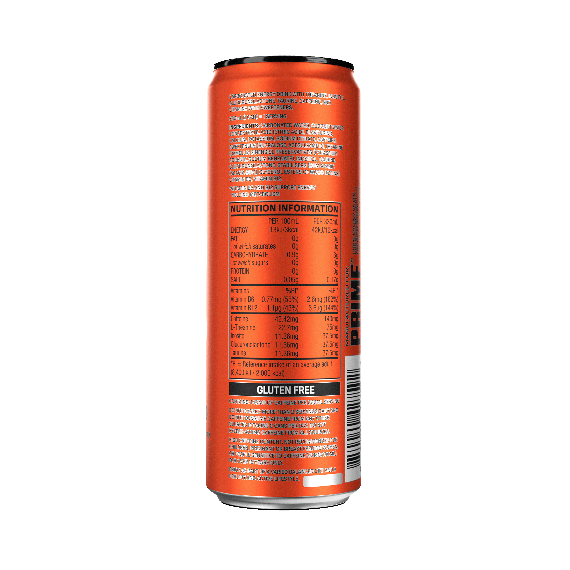 Orange Mange Energy – PRIME